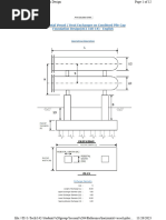 Design of Stub For Transmission Line Towers | PDF | Screw | Reinforced ...