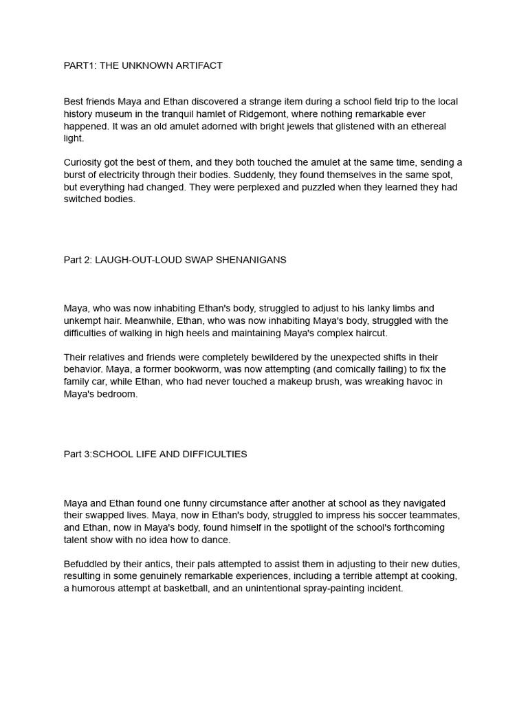 Part1 - The Unknown Artifact | PDF