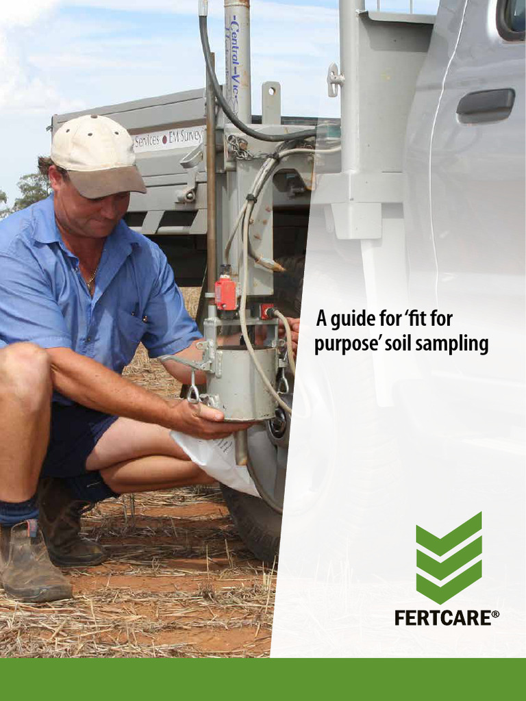 Fertcare Soil Sampling Guide | PDF | Soil | Fertilizer