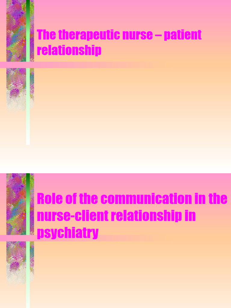 Nurse-Client Communication Strategies | PDF | Nursing | Communication