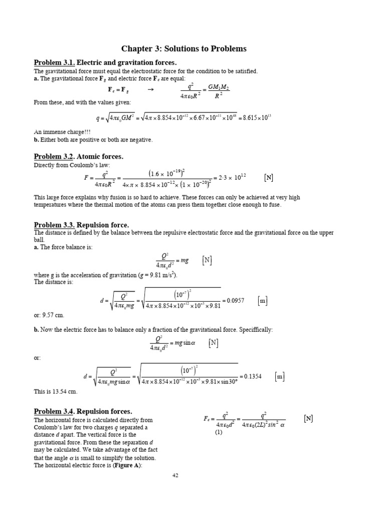 Chapter3 Answers 3rd | PDF | Force | Euclidean Vector