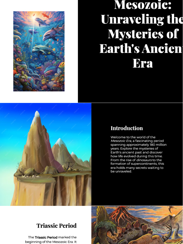 Wepik Mesozoic Unraveling The Mysteries of Earth039s Ancient Era ...
