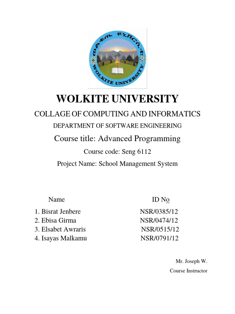 Advanced Java Prolosal | PDF | User (Computing) | Databases