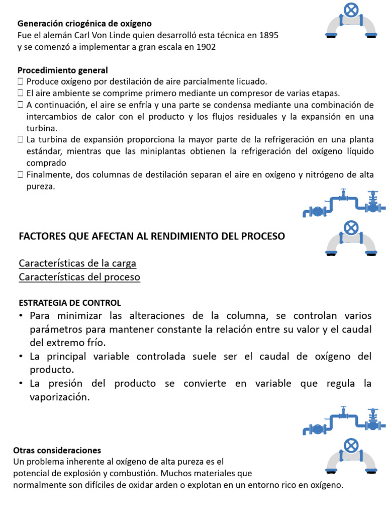 Oxigen O | PDF | Oxígeno | Destilación
