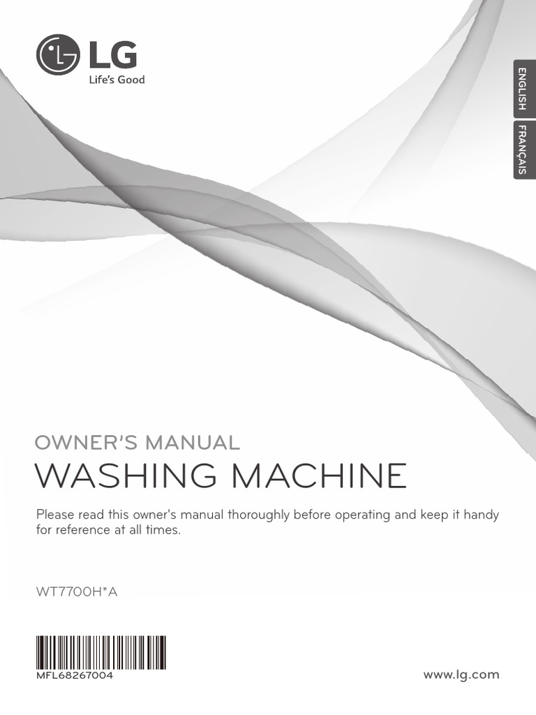 MFL68267004 150605 | PDF | Washing Machine | Ac Power Plugs And Sockets