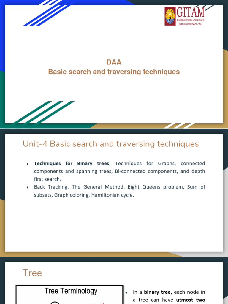 DAA - Tree Traversal | PDF | Applied Mathematics | Algorithms And Data ... DAA - Tree Traversal | PDF | Applied Mathematics | Algorithms And Data ...