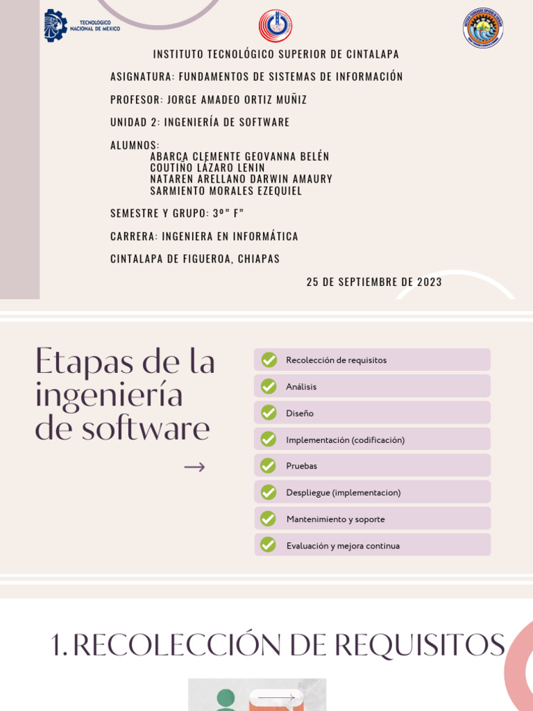 Etapas De Ing Software Pdf