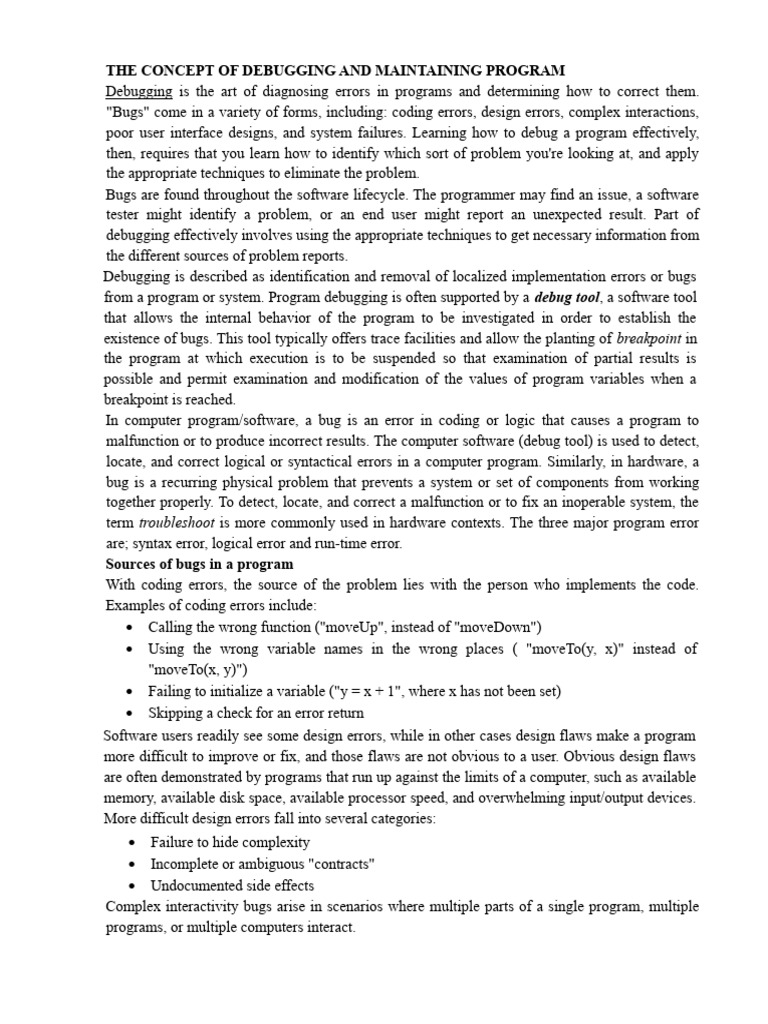 His123 Note 3 | PDF | Software Bug | Computer Program