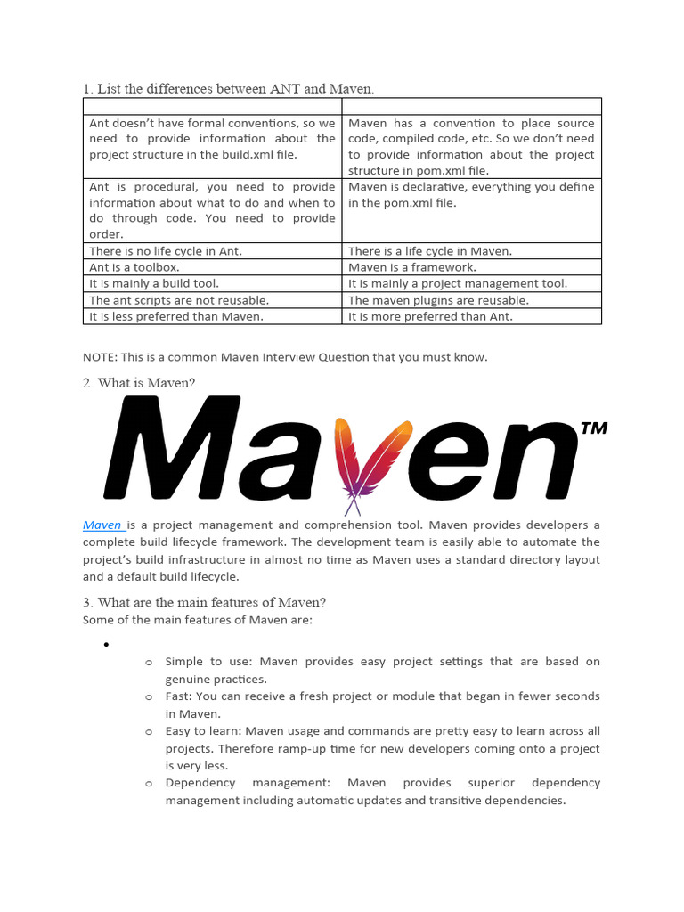 Maven | PDF | Software Repository | Computing