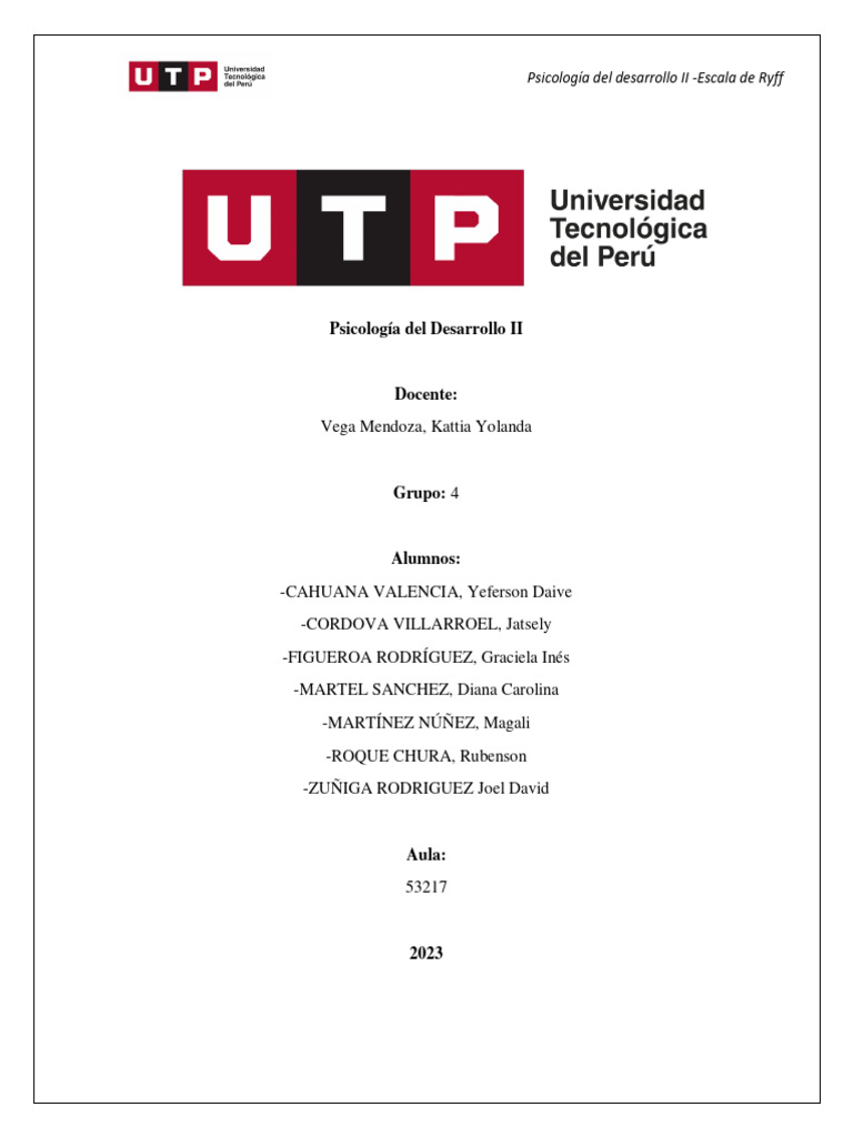 Tarea Academica 3 | PDF | Adultos | Bienestar Tarea Academica 3 | PDF | Adultos | Bienestar
