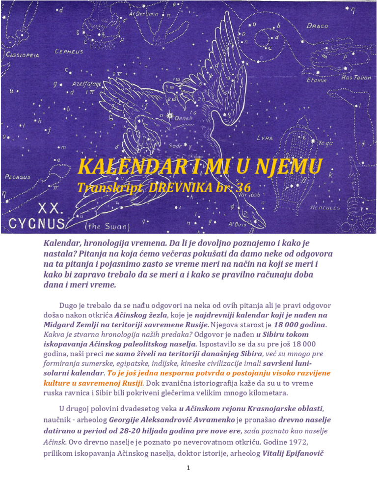 Kalendar I Mi U Njemu | PDF