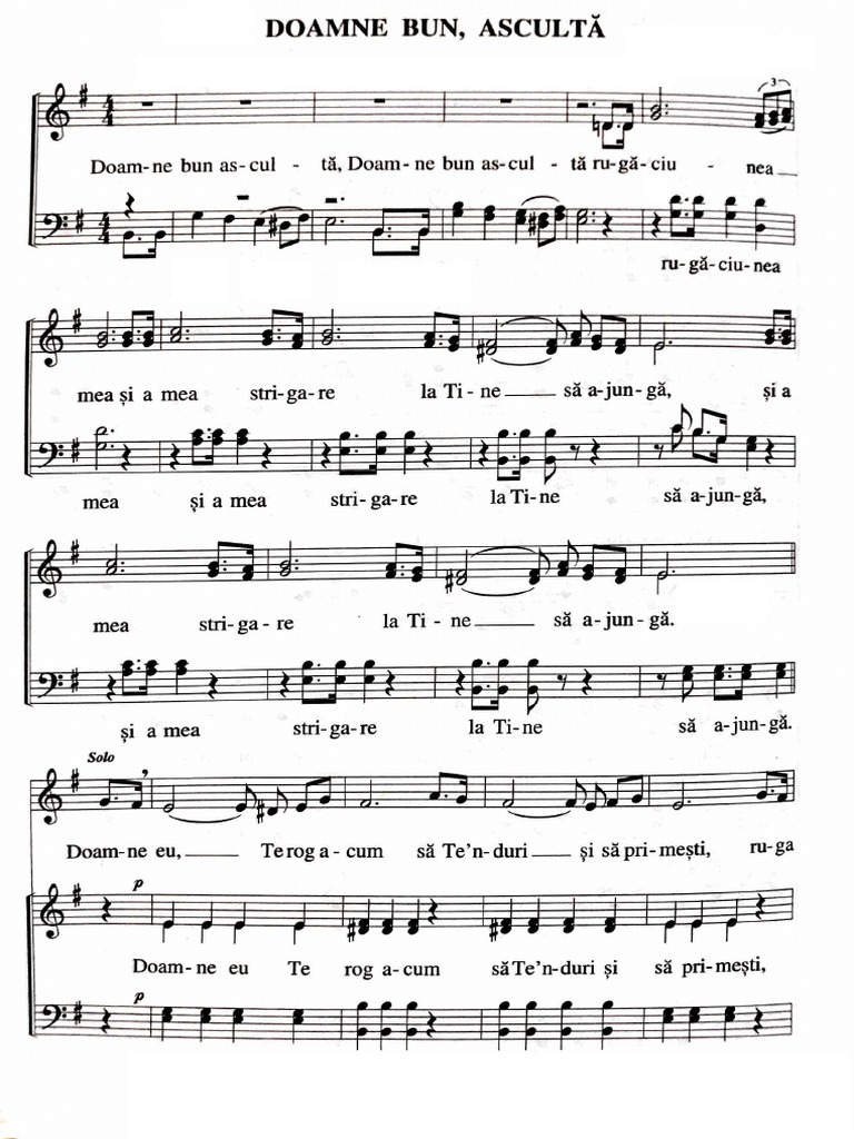 Partitura Bebi - Fara Numar | PDF