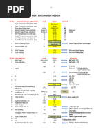 BKU Heat Exchanger Specification Sheet | PDF | Pipe (Fluid Conveyance ...