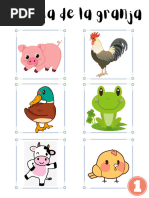 Lotería de Animales para Imprimir Gratis | PDF