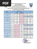 Matric Rewrite Timetable 2025 | PDF
