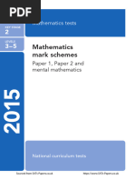 2023 Key Stage 2 Mathematics Mark Schemes | PDF | Decimal | Multiplication
