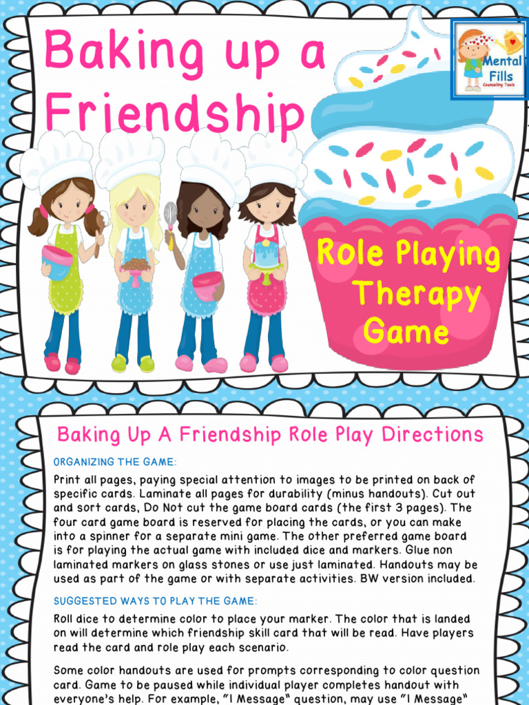Role Play Game for Friendship Skills | PDF | Communication | Gratitude