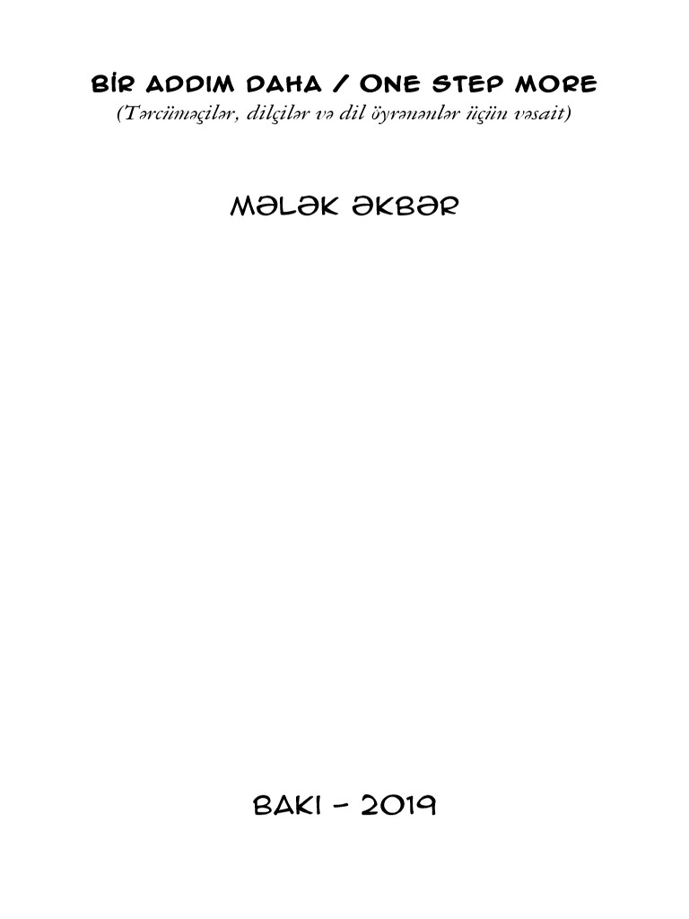 Malak Akbar One Step More English Idioms Compressed | PDF