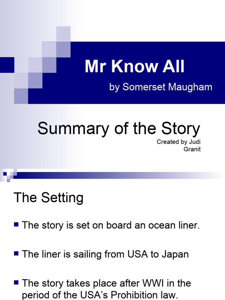 MR Know All - Summary - Pps | PDF | Classics