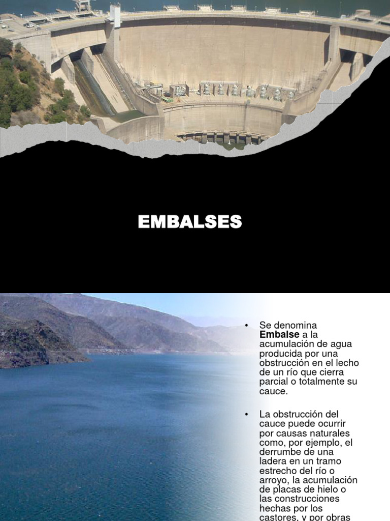 Tipos y Funciones de Embalses y Presas | PDF | Represa | Reservorio