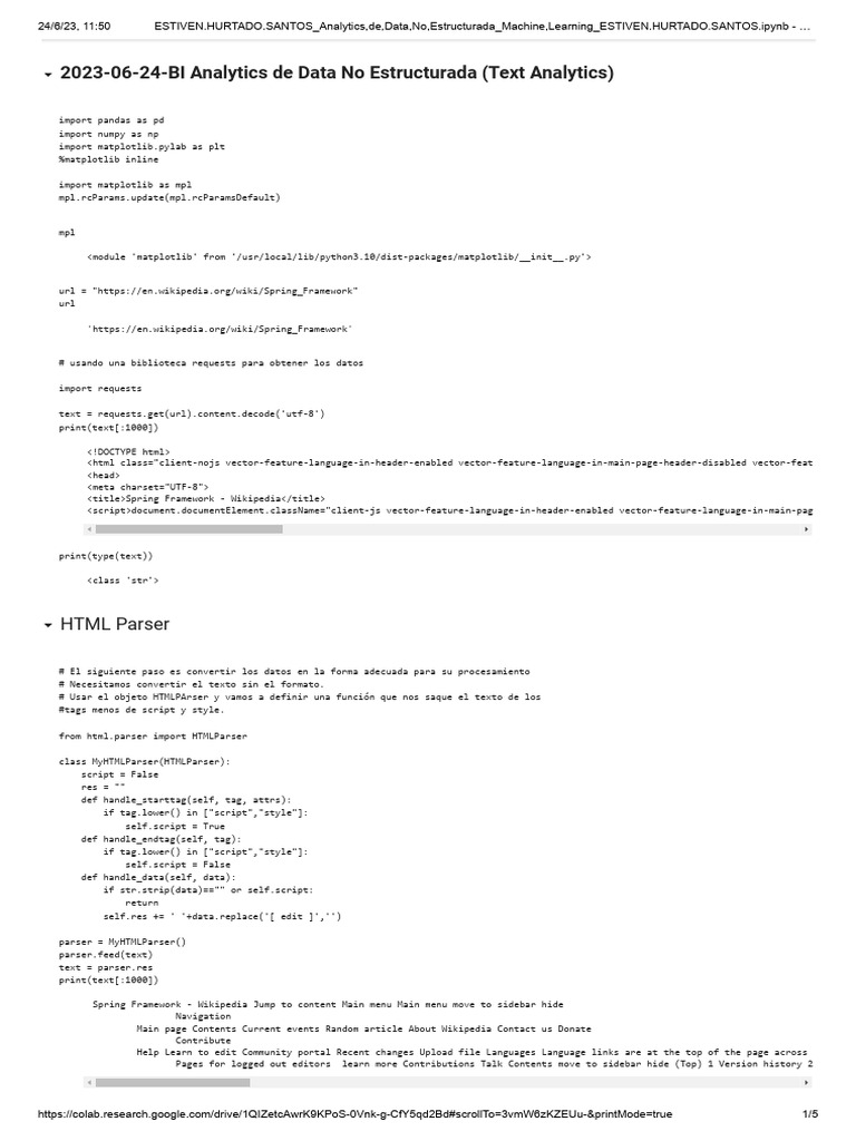 ESTIVEN - HURTADO.SANTOS - Analytics, De, Data, No, Estructurada - Machine, Learning - ESTIVEN ...