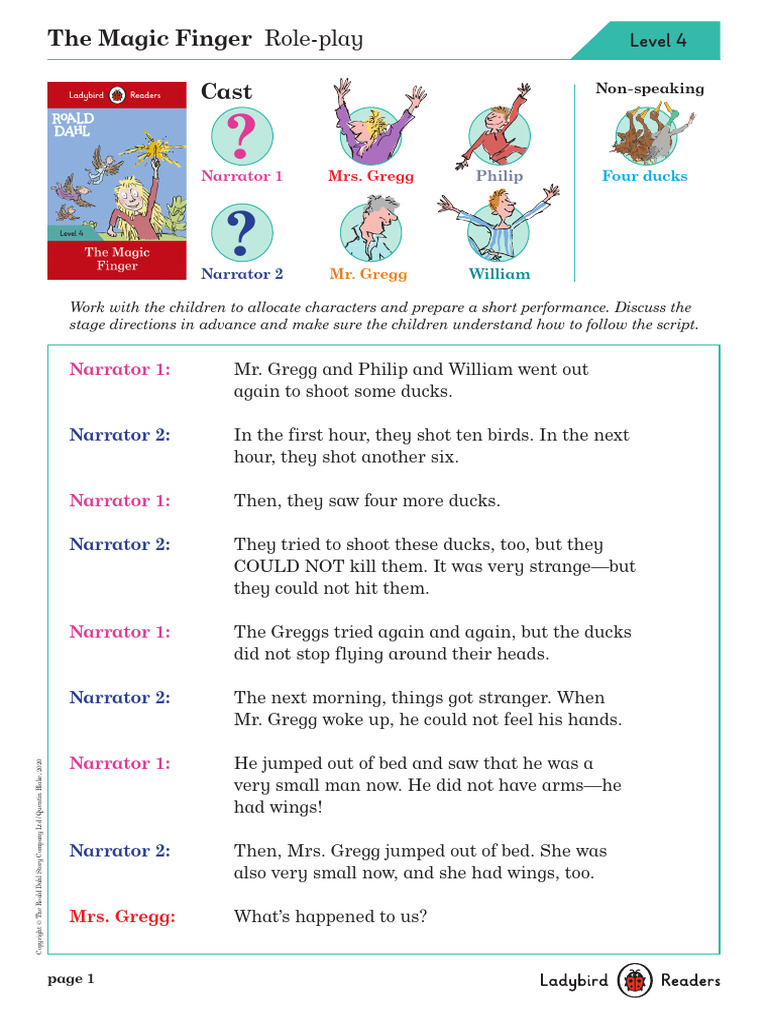 LR L4 MagicFinger RolePlay | PDF