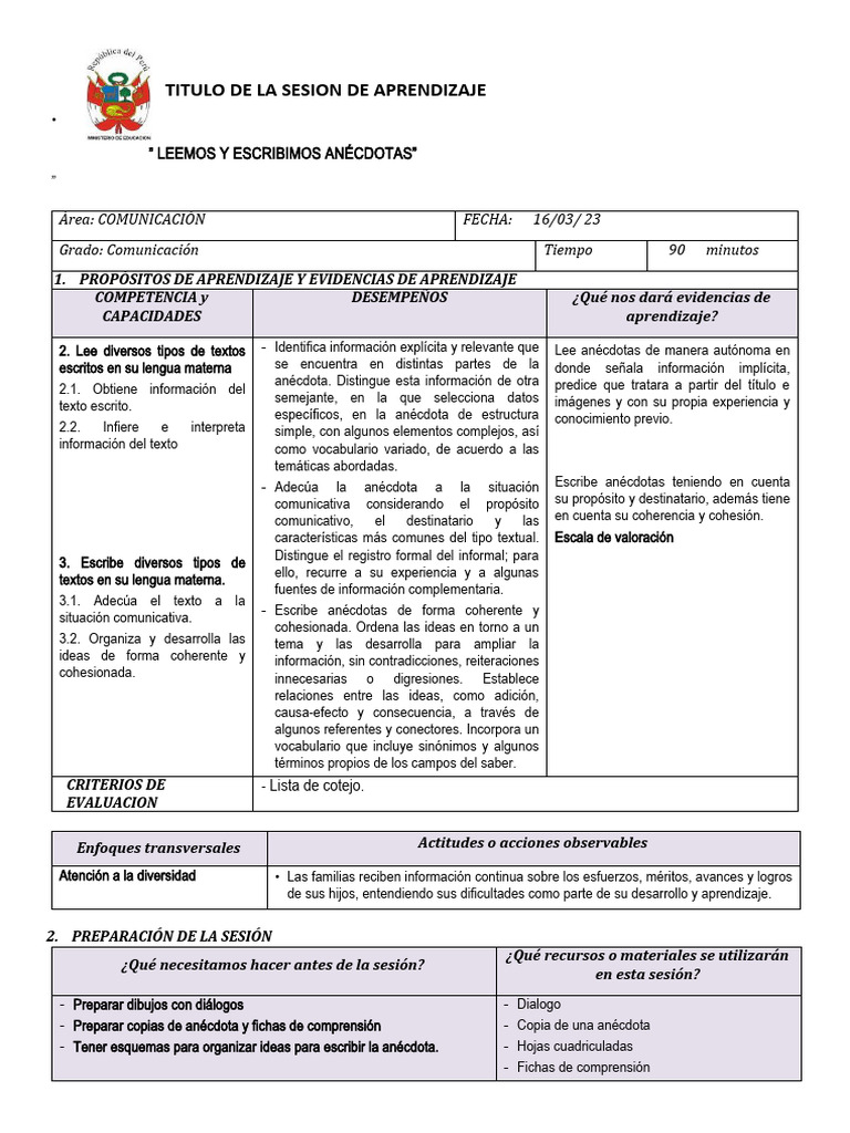 Comun Leemos y Escribimos Anécdotas | Descargar gratis PDF ... Comun Leemos y Escribimos Anécdotas | Descargar gratis PDF ...