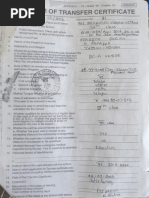 Transfer Certificate Template 1 1 | PDF