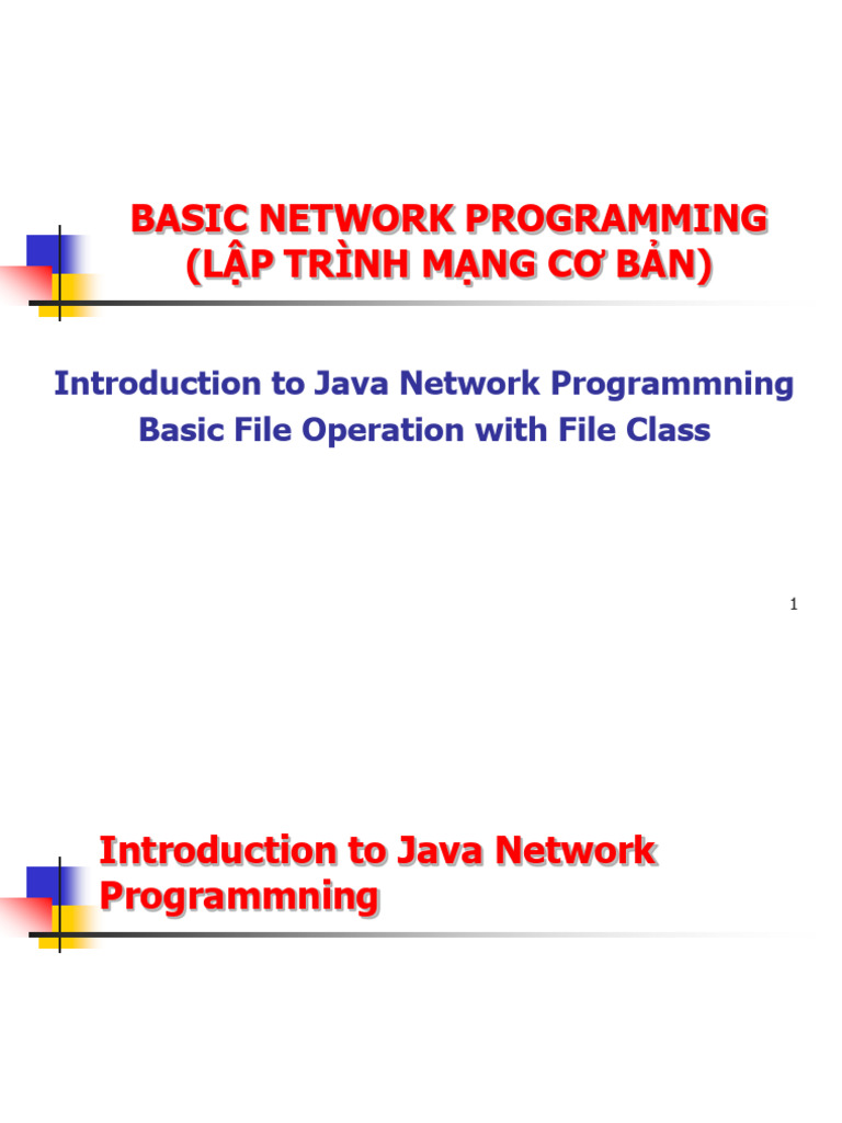 1 Introtonetprogramming Pdf Port Computer Networking Internet Protocol Suite