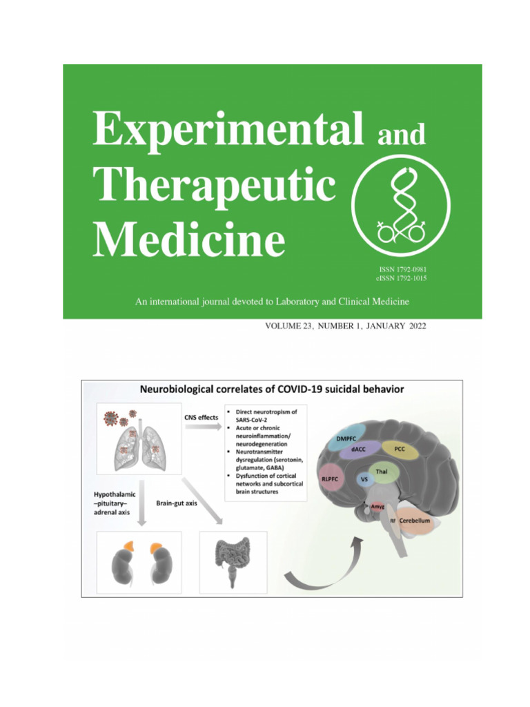 Coperta Spandidos Role of Methylene | PDF