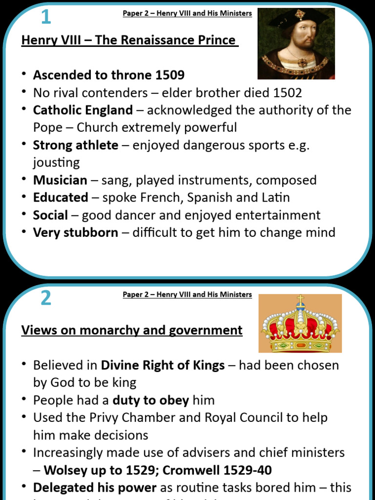 Henry VIII Flash Cards | PDF | Anne Boleyn