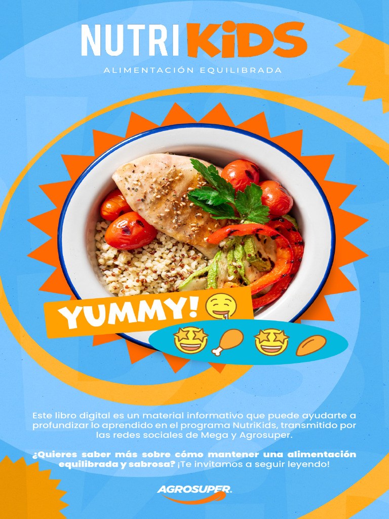 Guía NutriKids para Alimentación Saludable | PDF | Alimentos | Almuerzo