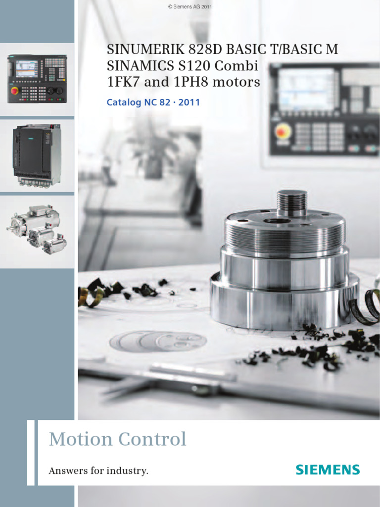 Motion Control: Sinumerik 828D Basic T/Basic M SINAMICS S120 Combi 1FK7 ...