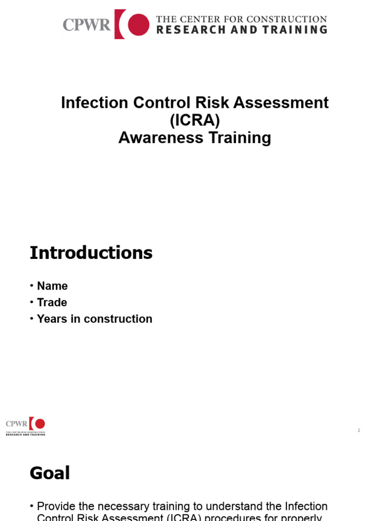 ICRA Awareness | PDF | Pathogen | Infection