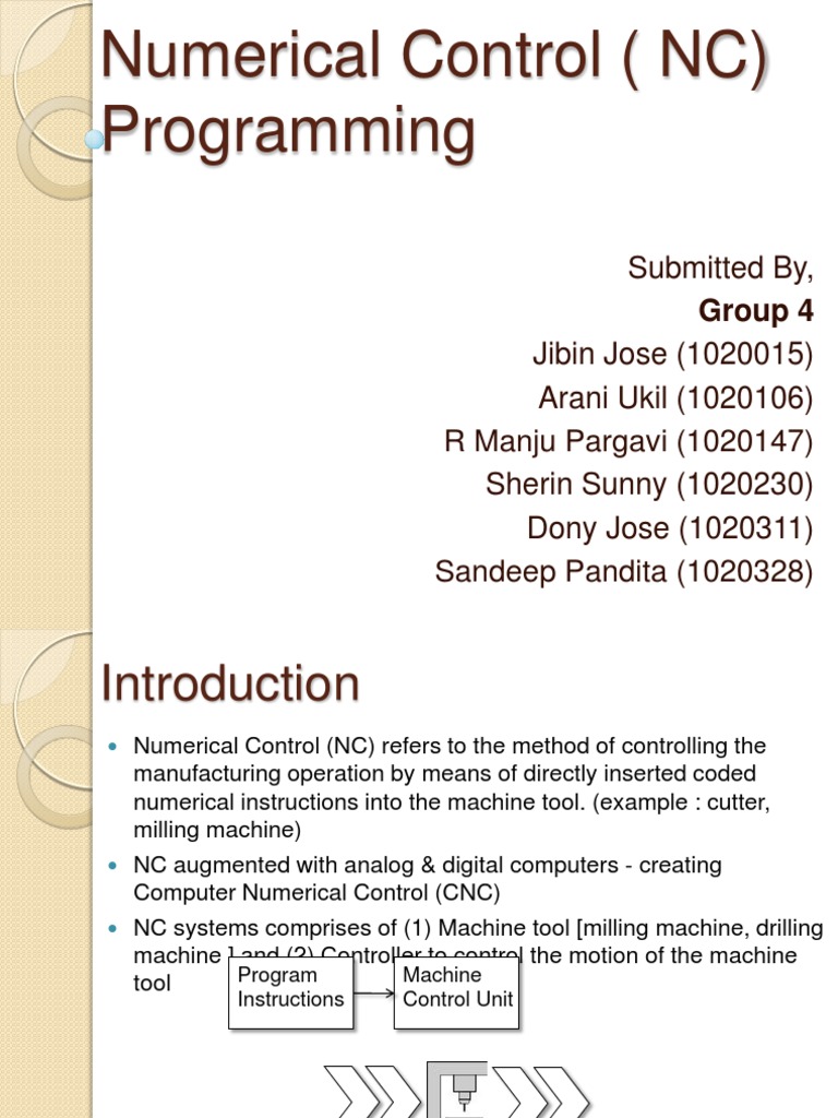 NC Programming | PDF | Numerical Control | Interpolation