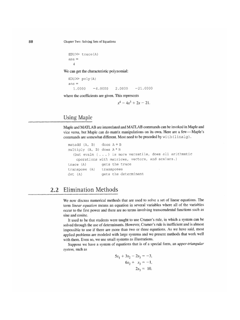 Lect MétodosDirectos Gerald | PDF