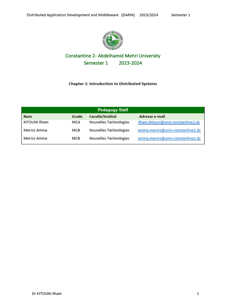 Session 1-Introduction-VF | PDF | Distributed Computing | Client–Server Model