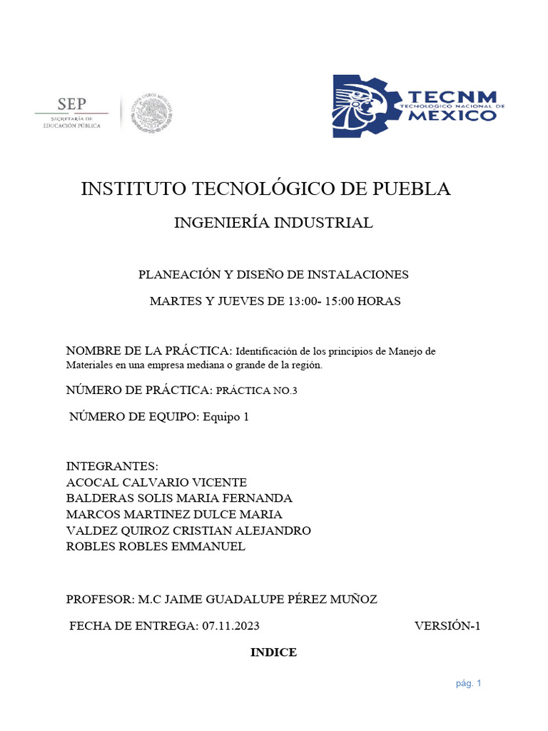 PRACTICA 3 C | PDF | México | Robot