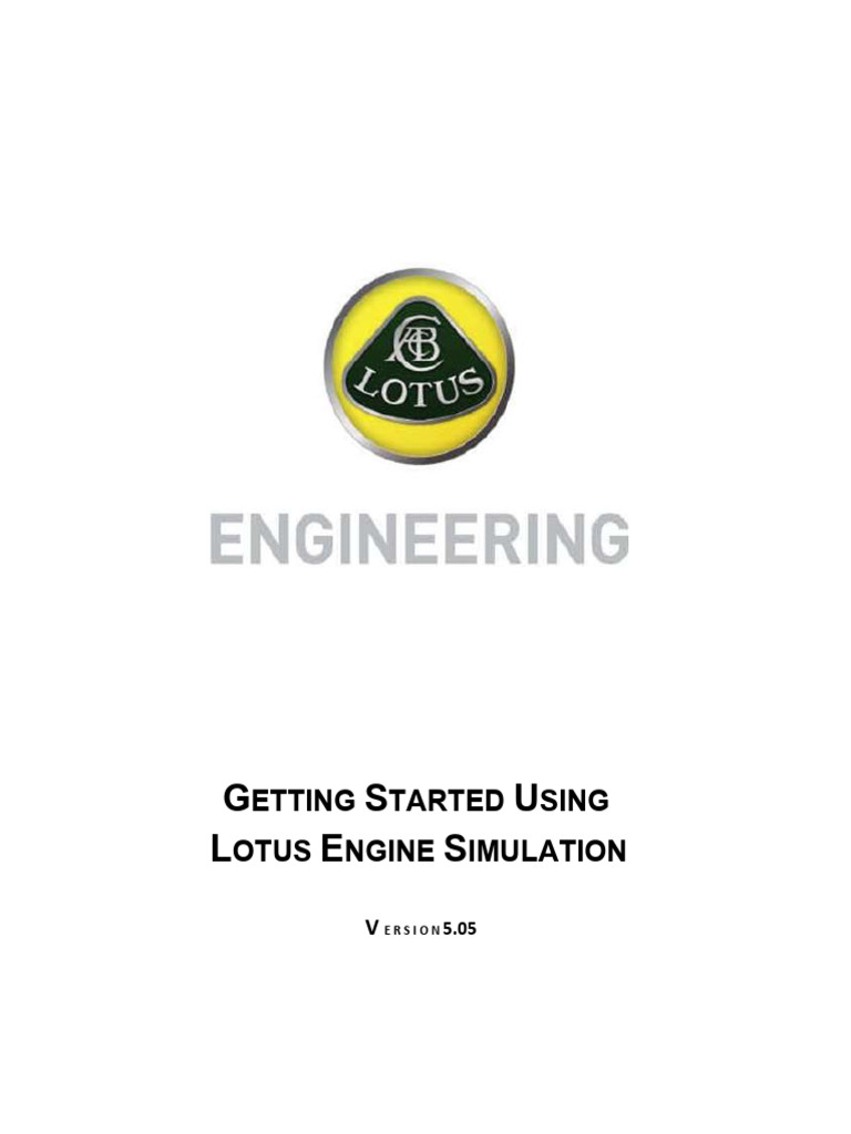 Lotus 1 | PDF | Turbocharger | Simulation