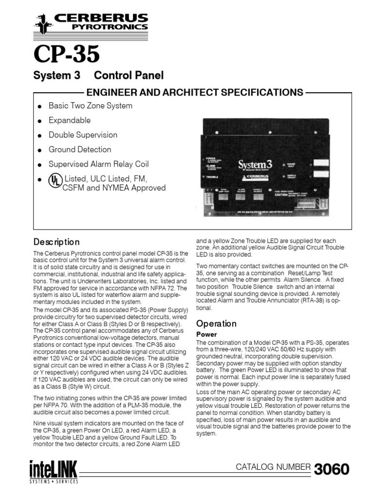 Pyro CP-35 Terminals | PDF | Relay | Switch