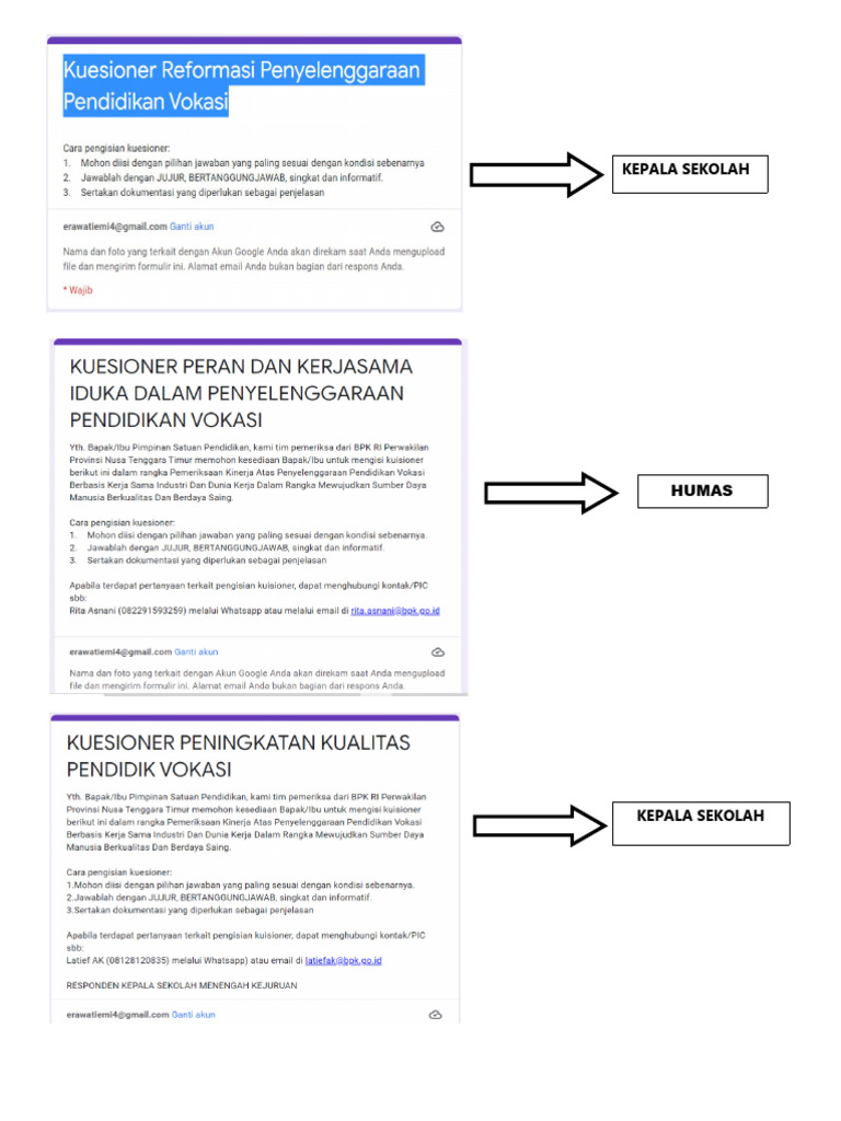 Pengisian Kuesioner | PDF