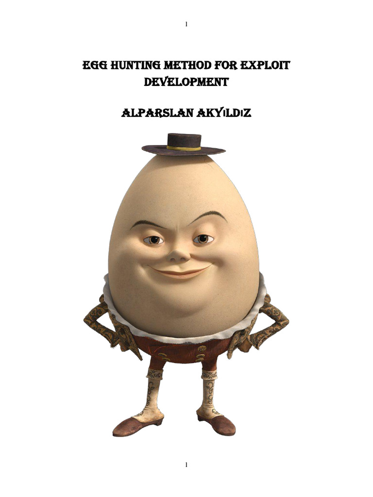 Exploit Development Egg Hunting | PDF | Computer Architecture ...