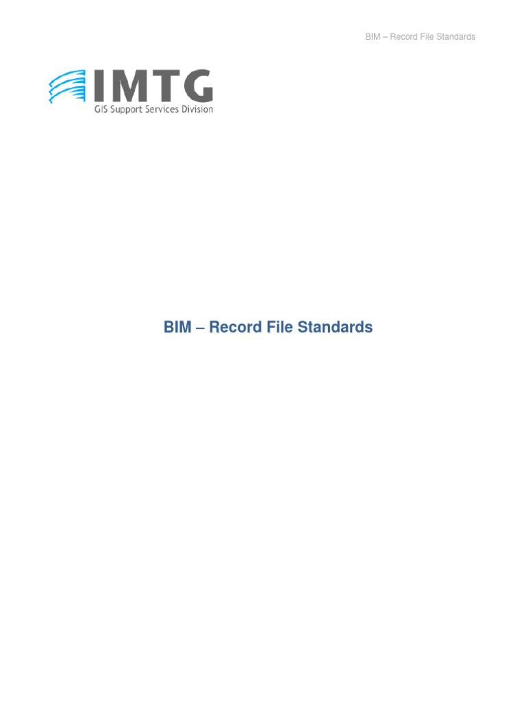 BIM Standards August 2014 | PDF | Building Information Modeling ...