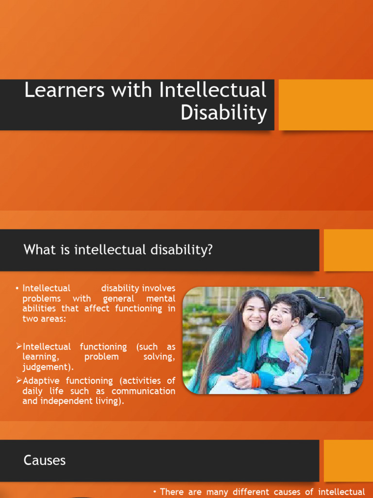 Understanding Intellectual Disabilities | PDF | Cerebral Palsy ...