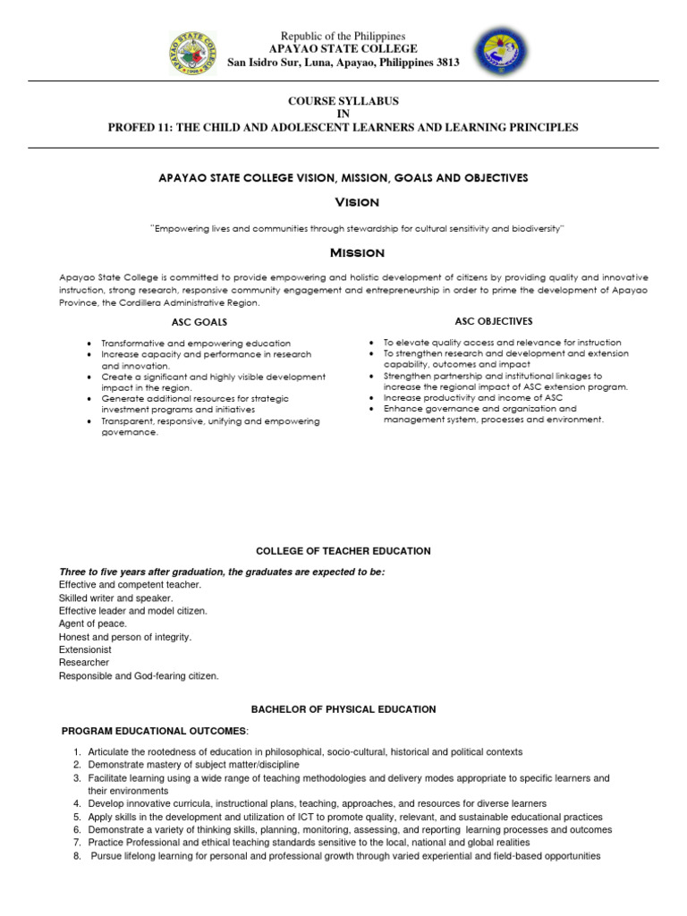 CAD Syllabus 2023 2024 | PDF | Learning | Cognitive Development