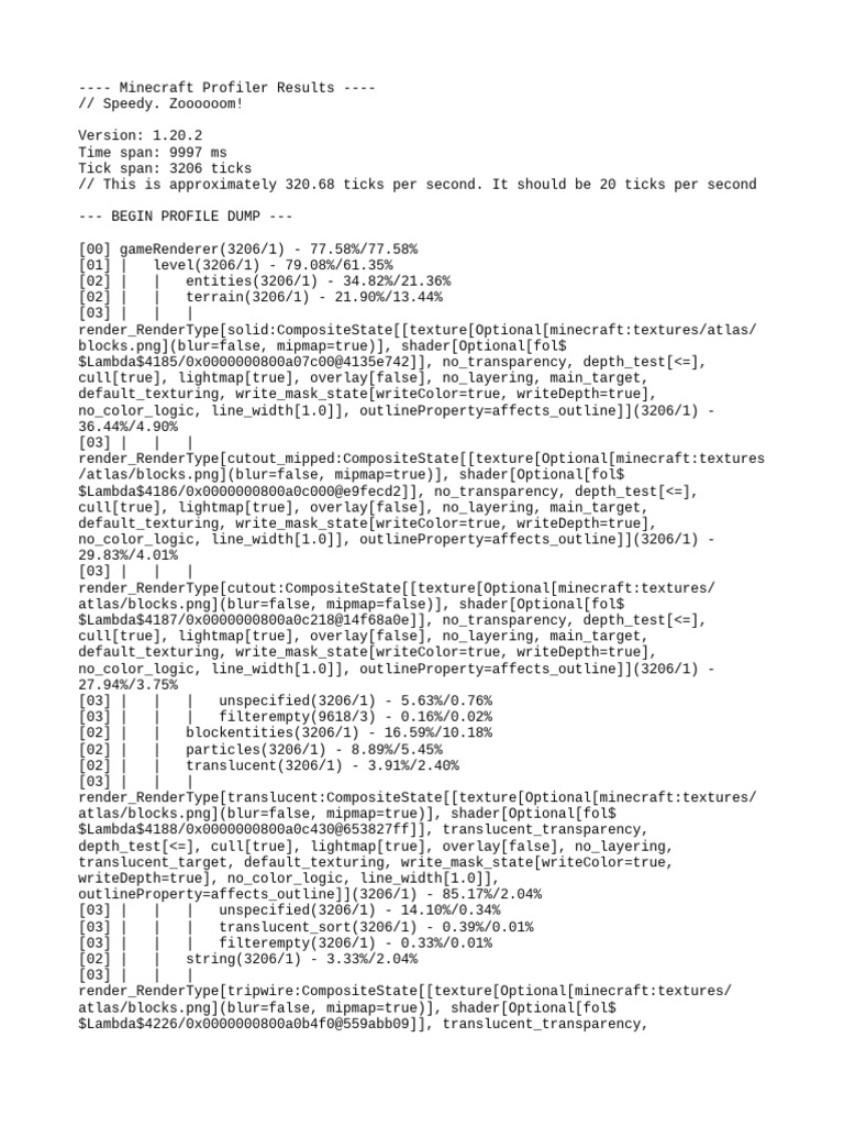 Profiling | PDF | 3 D Computer Graphics | Computer Graphics