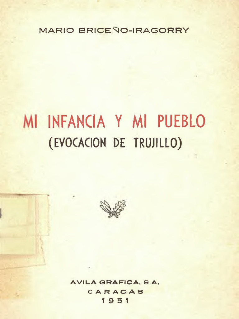 Mi Infancia y Mi Pueblo | PDF | Venezuela | Nochebuena