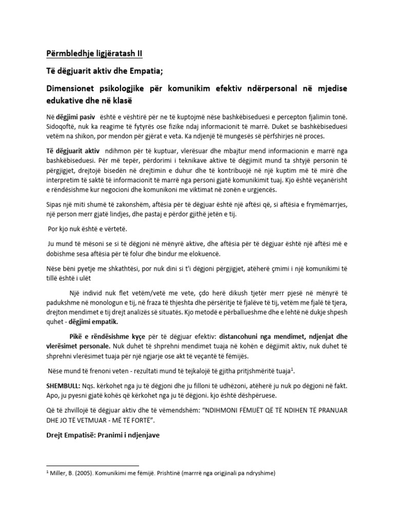 Permbledhje II | PDF