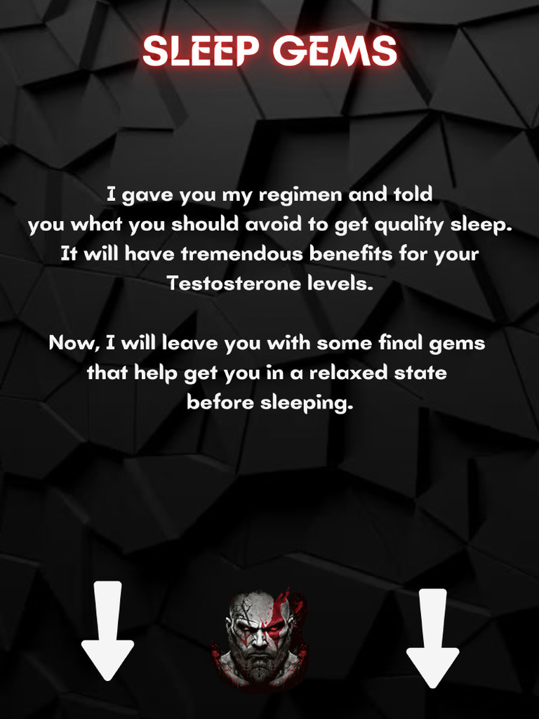 Sleeping Guide | PDF