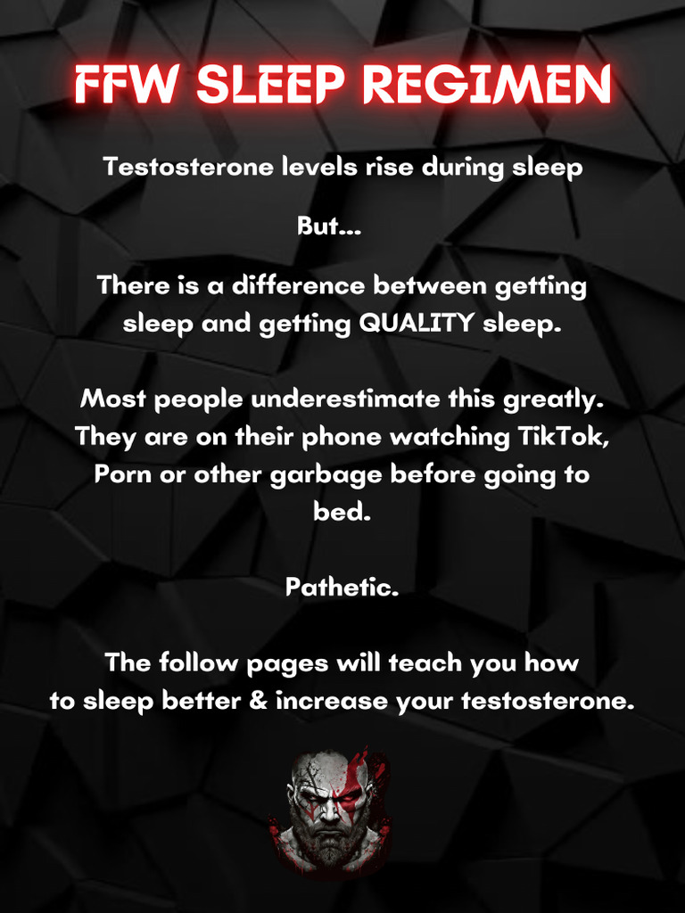 FFW Sleeping Regimen | PDF